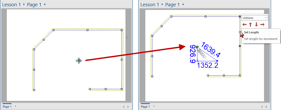 Wall Reposition and Resizing
